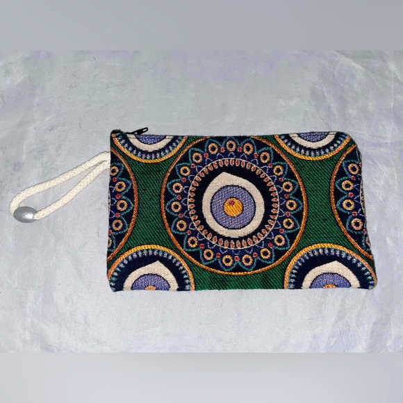 Bags | Funky Boho Hippie Indie Moroccan Zippered Pouch Change Purse ...
